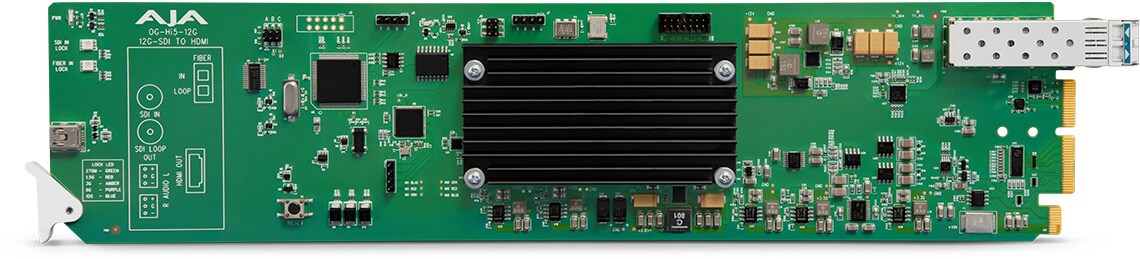 AJA Video Systems ( エージェーエー・ビデオ・システムズ ) OG-Hi5-12G-TR 送料無料 | サウンドハウス