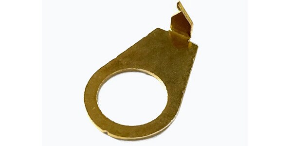 ALLPARTS ( オールパーツ ) EP-0077-002 Gold Pointer Washers, Set of 8 pcs 10mm ...