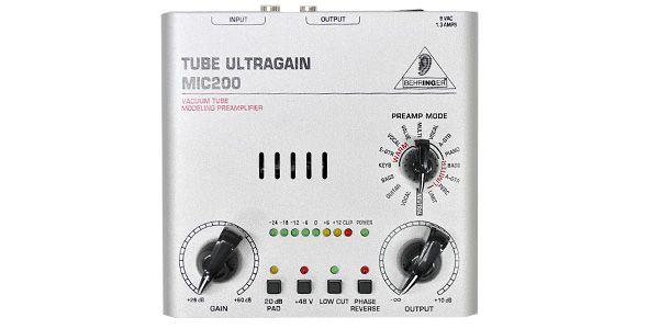 BEHRINGER ( ベリンガー ) MIC200 TUBE ULTRAGAIN 送料無料 | サウンドハウス