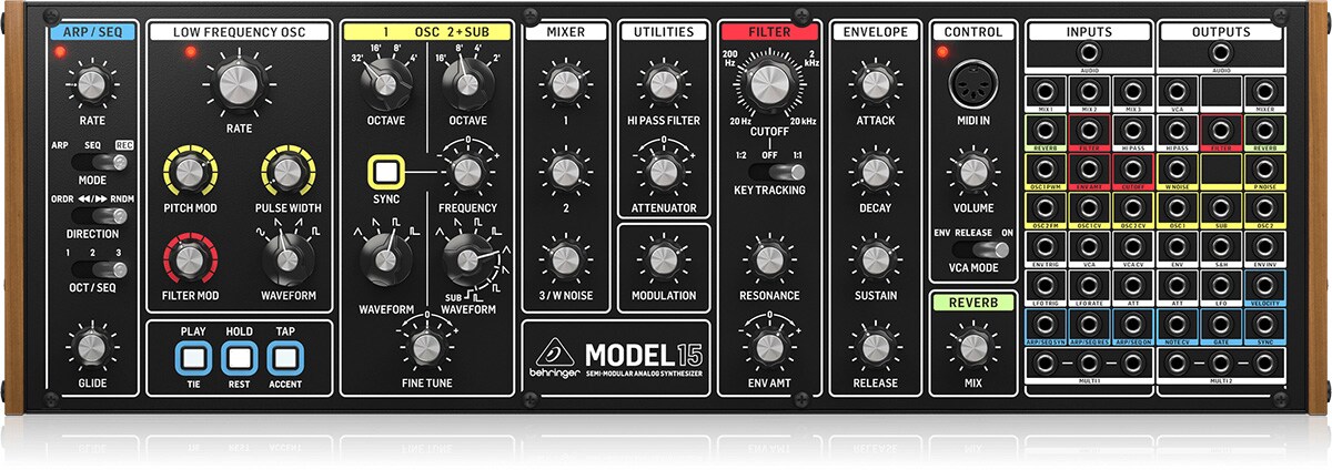 model 15 analog semi-modular synthesizer [Authorized Import] [3-year ...