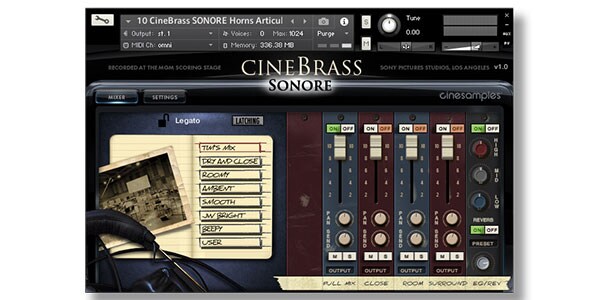 Cinesamples CineBrass Sonore 簡易パッケージ版 送料無料 | Sound House