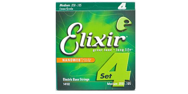 ELIXIR ( エリクサー ) >NANOWEB Medium Long Scale #14102 ベース弦 送料無料 | サウンドハウス