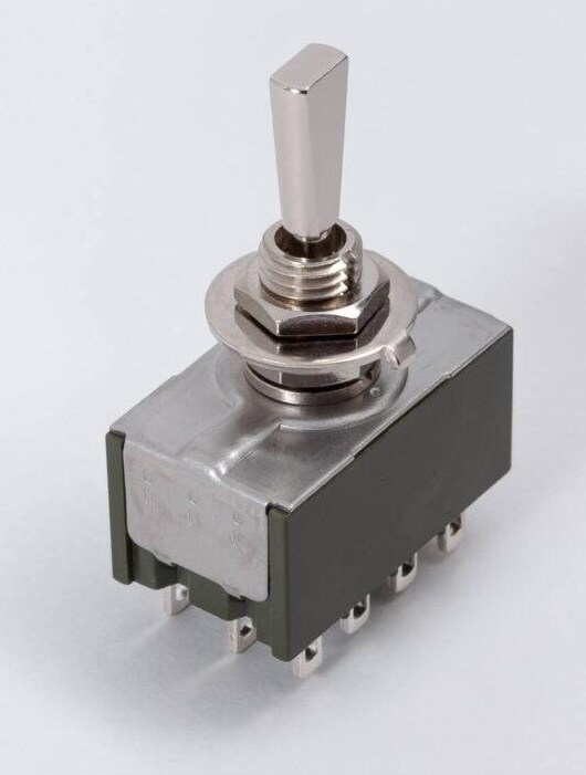 ESP MINI SWITCH 3-ON 12PIN NICKEL | Sound House