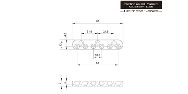 ESP STRINGBACKPLATE7CH 送料無料 | Sound House