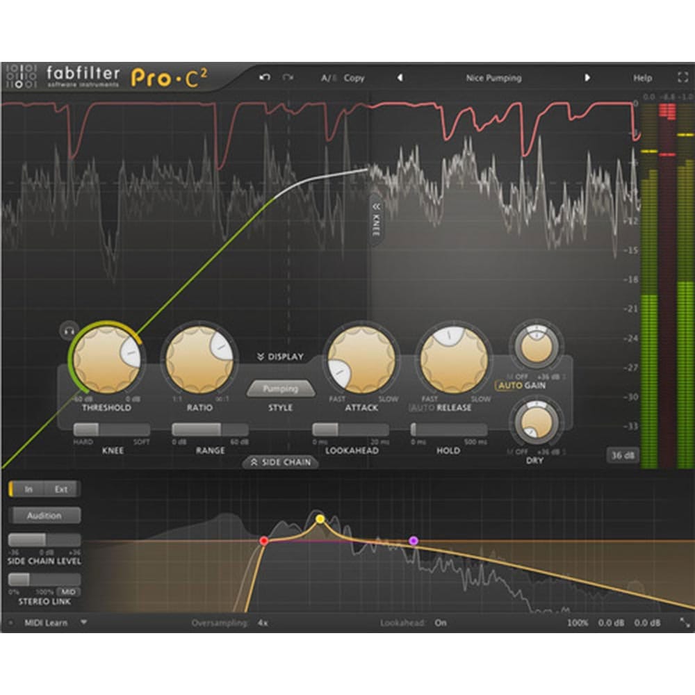 FabFilter ( ファブフィルター ) Pro-C2 ダウンロード納品 送料無料 | サウンドハウス