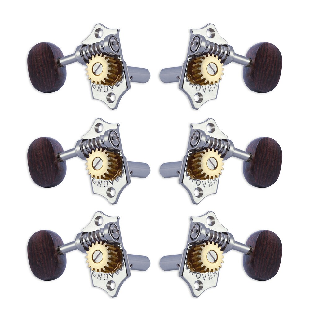 GROVER ( グローバー ) H9718CAR Chrome with Rosewood Buttons 送料無料 | サウンドハウス