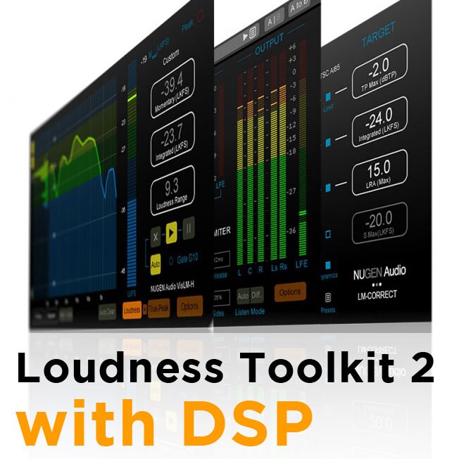 Nugen Audio Loudness Toolkit 2 with DSP ダウンロード納品 送料無料 | Sound House