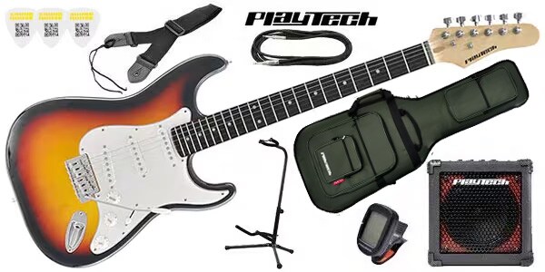 PLAYTECH ST250 ギター入門セット Sunburst 送料無料 | Sound House