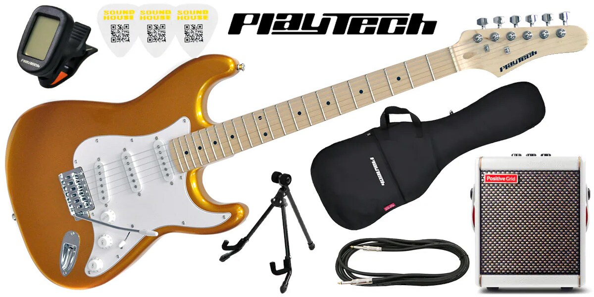 PLAYTECH ST250+Spark Mini 入門セット Maple Gold 送料無料 | Sound House