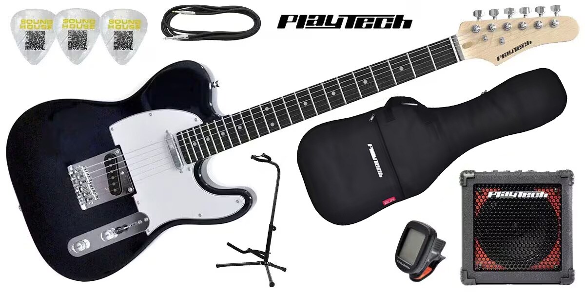 PLAYTECH TL250 ギター入門セットDark Blue 送料無料 | Sound House