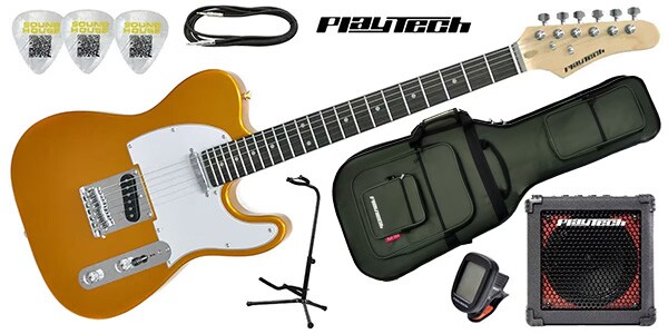 PLAYTECH TL250 ギター入門セットRose Gold 送料無料 | Sound House