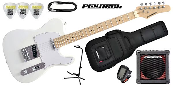 PLAYTECH TL250ギター入門セットMaple White 送料無料 | Sound House