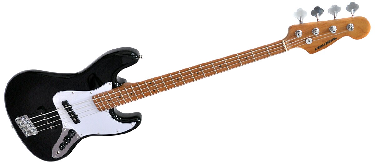 PLAYTECH ( プレイテック ) JB480 Black 【カーボナイズド・メイプルネック】 送料無料 | サウンドハウス