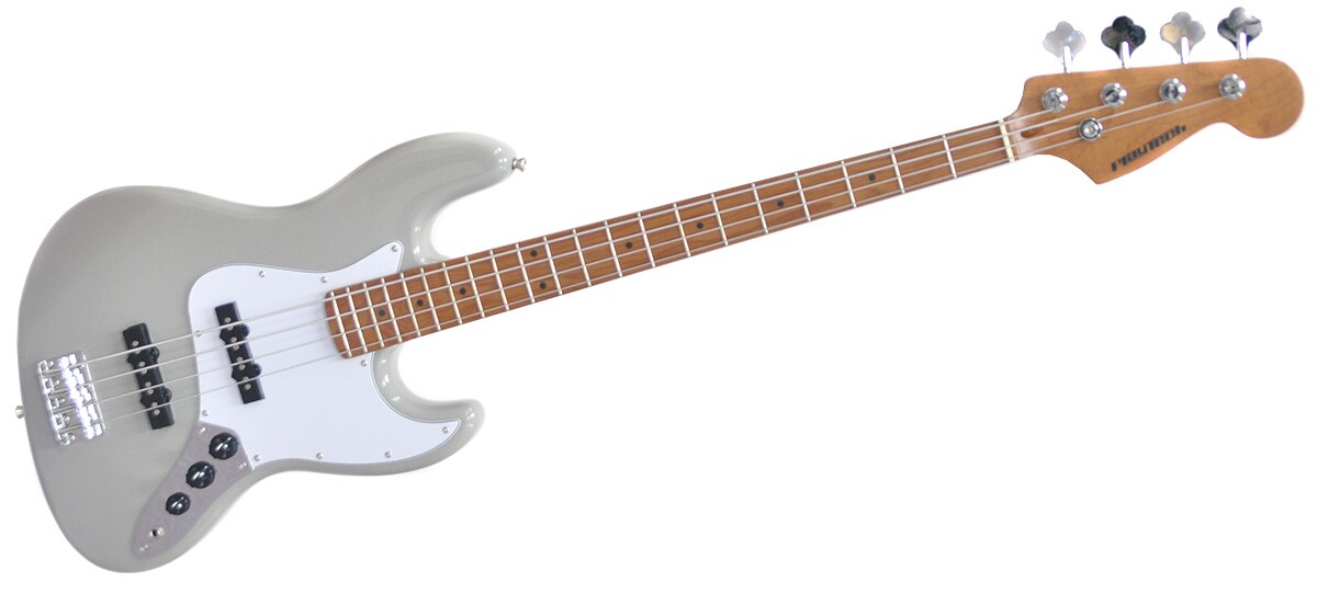 PLAYTECH ( プレイテック ) JB480 Grey 【カーボナイズド・メイプルネック】 送料無料 | サウンドハウス