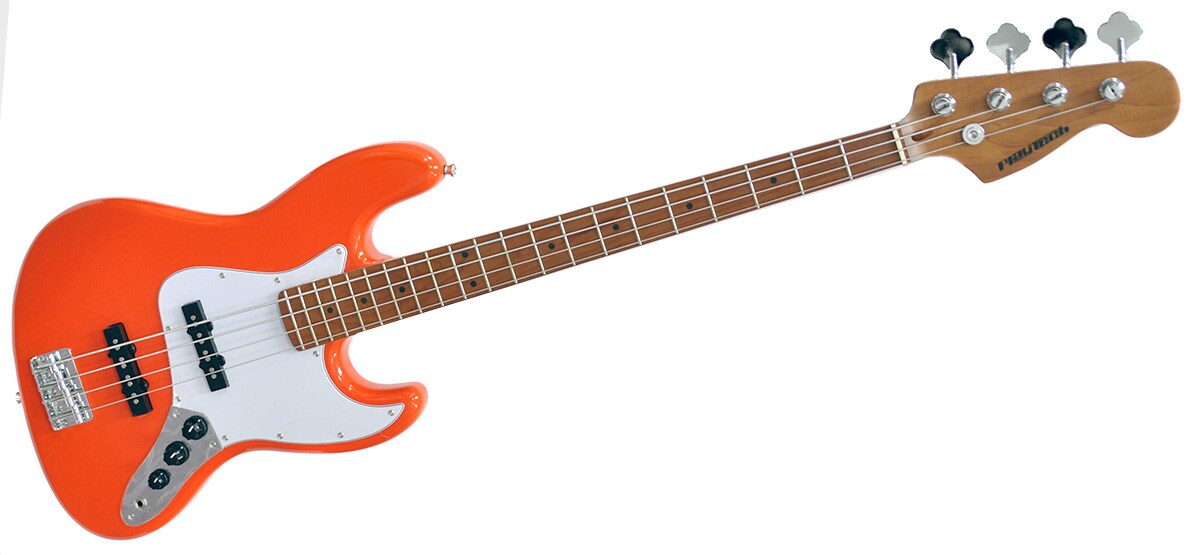 PLAYTECH ( プレイテック ) JB480 Orange 【カーボナイズド・メイプルネック】 送料無料 | サウンドハウス