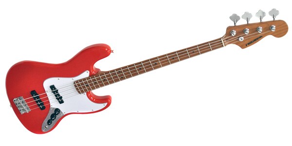 PLAYTECH ( プレイテック ) JB480 Red 【カーボナイズド・メイプルネック】 送料無料 | サウンドハウス