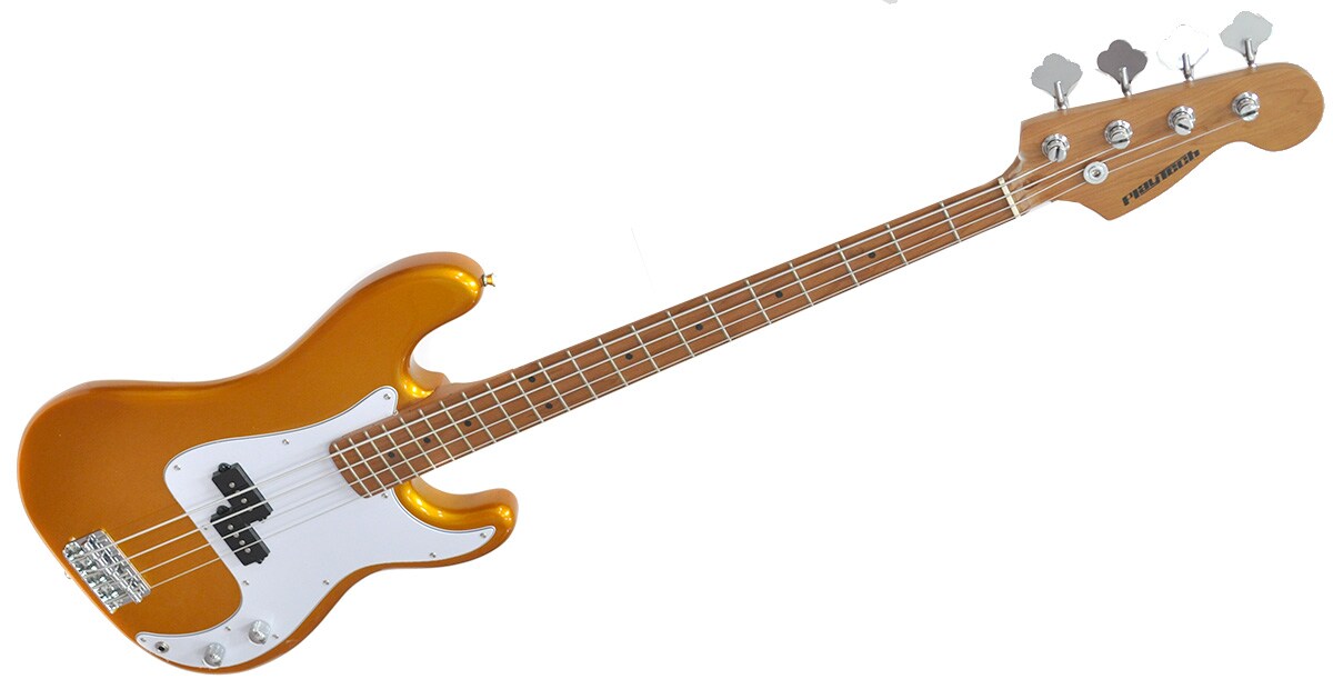 PLAYTECH ( プレイテック ) PB480 Gold【カーボナイズド・メイプルネック】 送料無料 | サウンドハウス