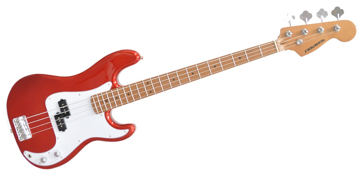 PLAYTECH ( プレイテック ) PB480 Metallic Red【カーボナイズド・メイプルネック】 送料無料 | サウンドハウス