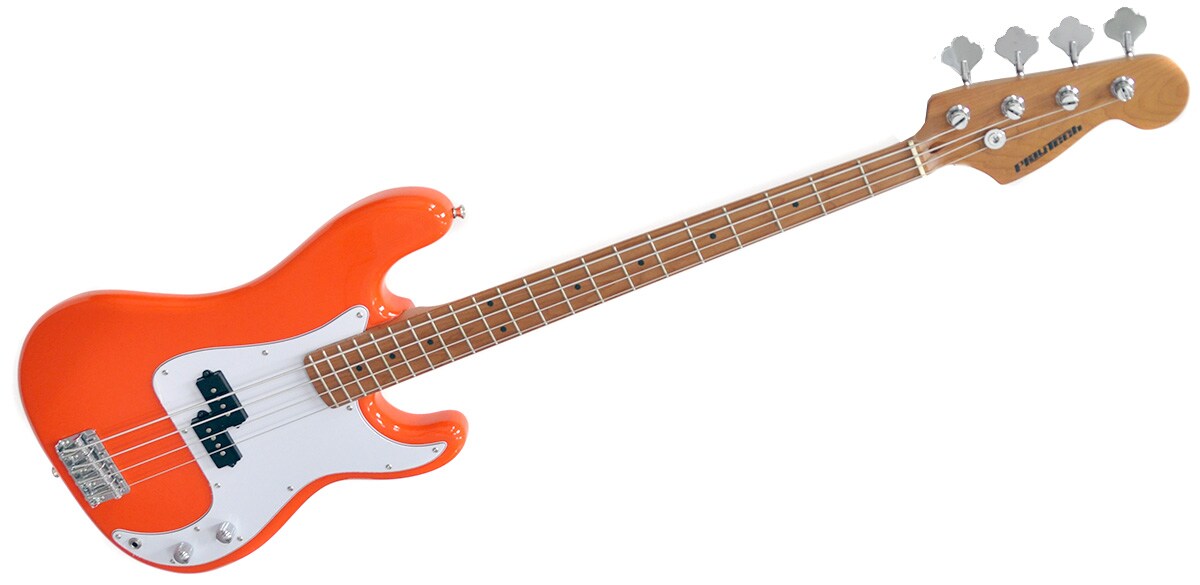 PLAYTECH ( プレイテック ) PB480 Orange【カーボナイズド・メイプルネック】 送料無料 | サウンドハウス