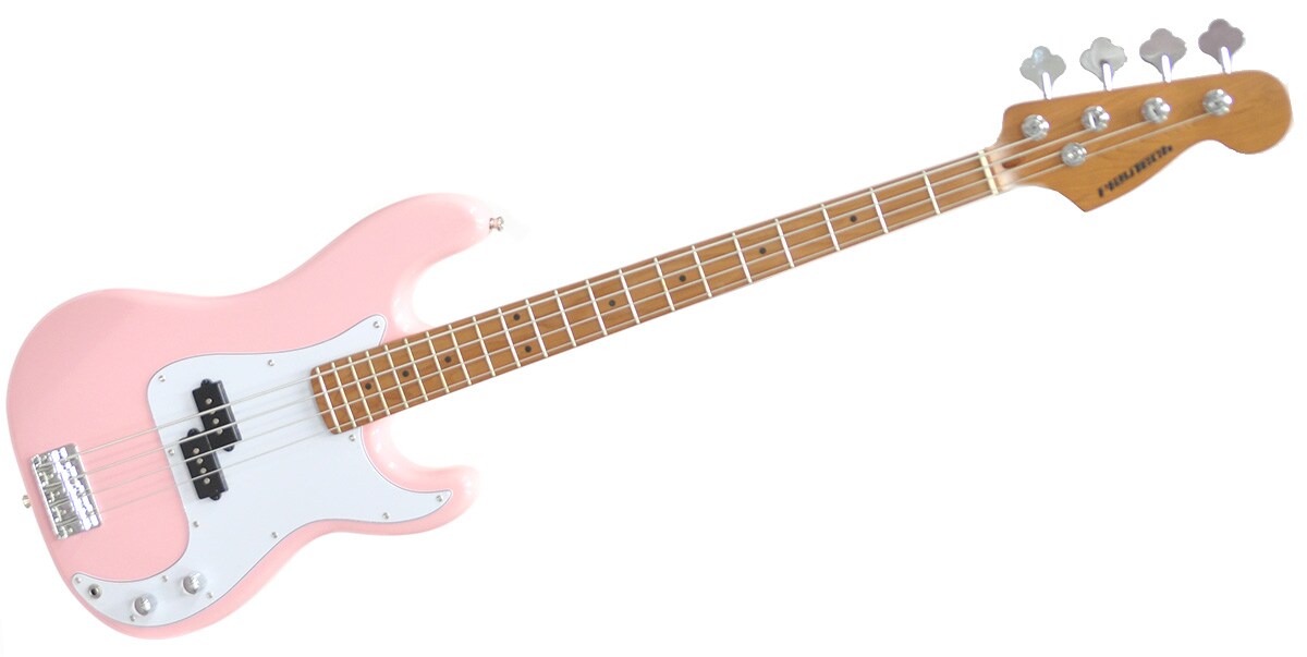 PLAYTECH ( プレイテック ) PB480 Pink【カーボナイズド・メイプルネック】 送料無料 | サウンドハウス