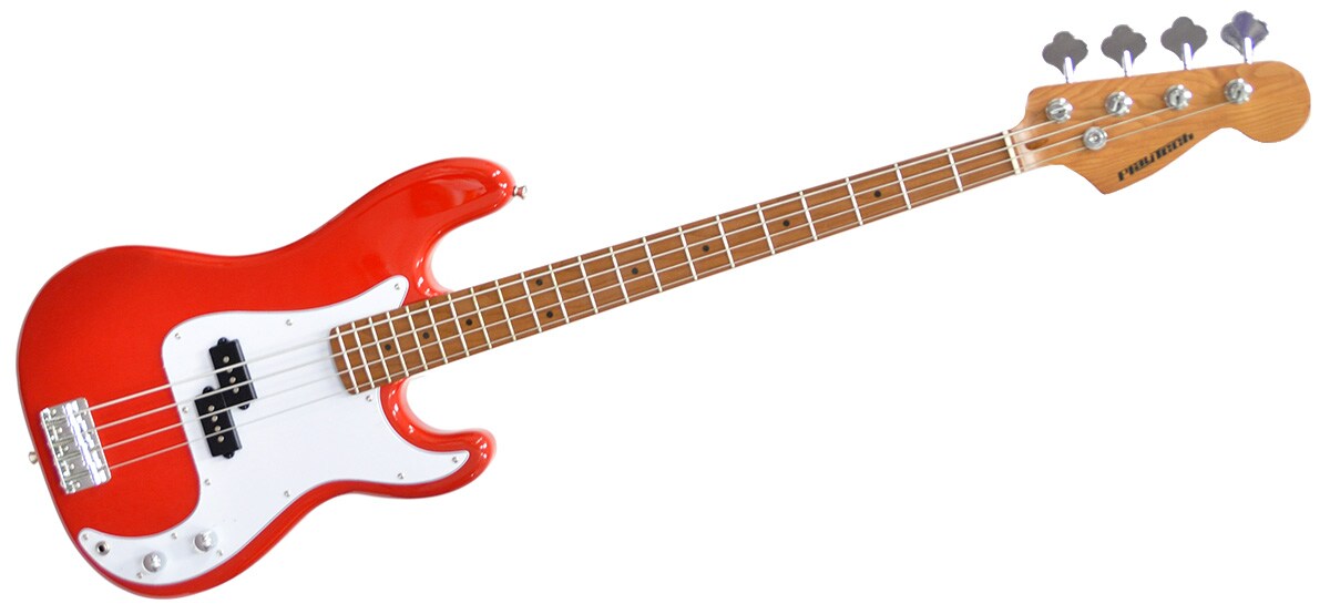 PLAYTECH ( プレイテック ) PB480 Red【カーボナイズド・メイプルネック】 送料無料 | サウンドハウス