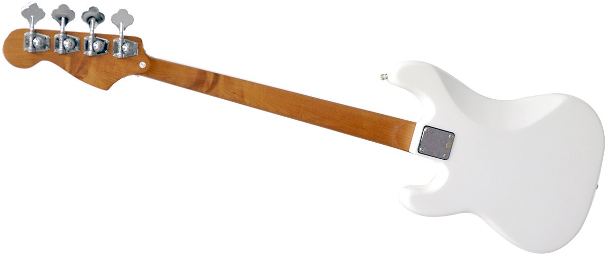 PLAYTECH ( プレイテック ) PB480 White【カーボナイズド・メイプルネック】 送料無料 | サウンドハウス