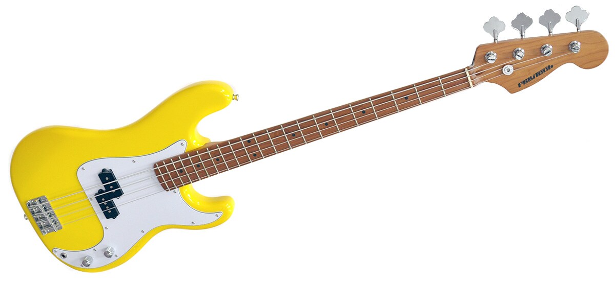 PLAYTECH ( プレイテック ) PB480 Yellow【カーボナイズド・メイプルネック】 送料無料 | サウンドハウス