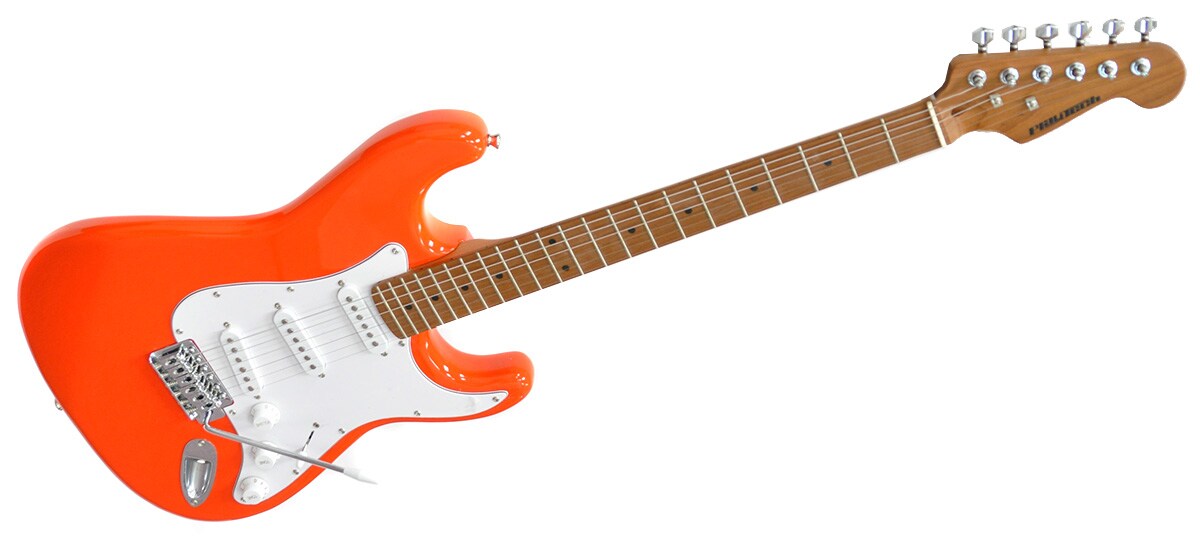 PLAYTECH ( プレイテック ) ST280 Orange【カーボナイズド・メイプルネック】 送料無料 | サウンドハウス