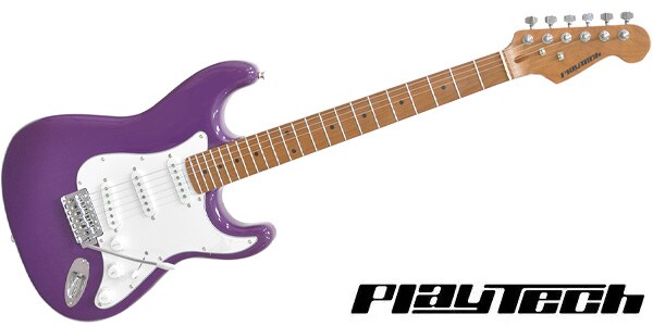 PLAYTECH ST280 Purple【カーボナイズド・メイプルネック】 送料無料 | Sound House
