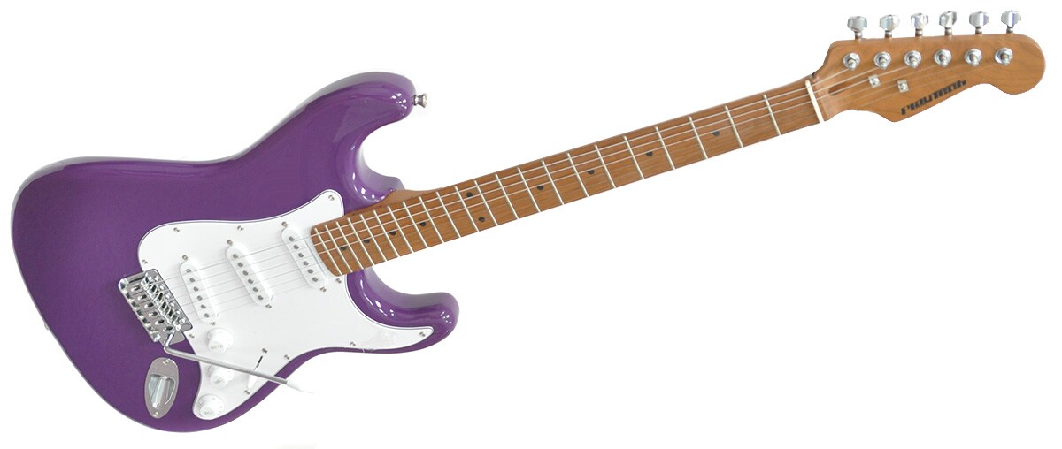 PLAYTECH ( プレイテック ) ST280 Purple【カーボナイズド・メイプルネック】 送料無料 | サウンドハウス