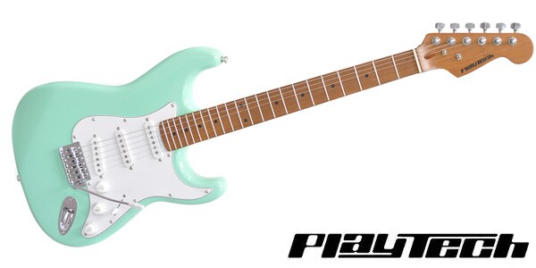 PLAYTECH ST280 Sonic Blue【カーボナイズド・メイプルネック】 送料無料 | Sound House