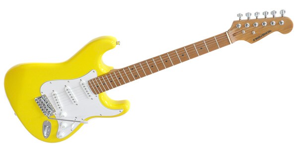 PLAYTECH ( プレイテック ) ST280 Yellow【カーボナイズド・メイプルネック】 送料無料 | サウンドハウス