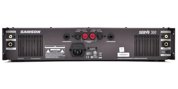 SAMSON ( サムソン ) Servo 300 ステレオ・パワーアンプ 送料無料 | サウンドハウス