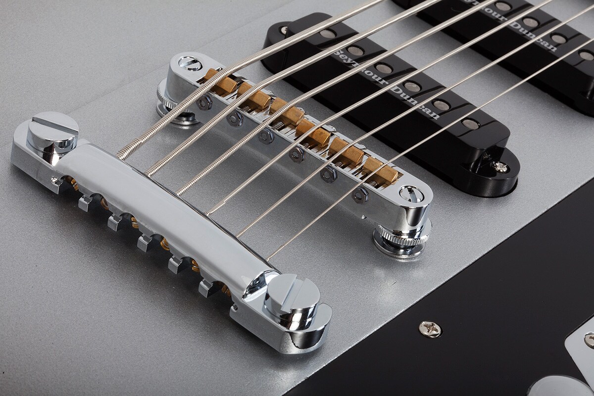 SCHECTER ( シェクター ) Robert Smith UltraCure VI Silver Burst Pearl 送料無料 ...