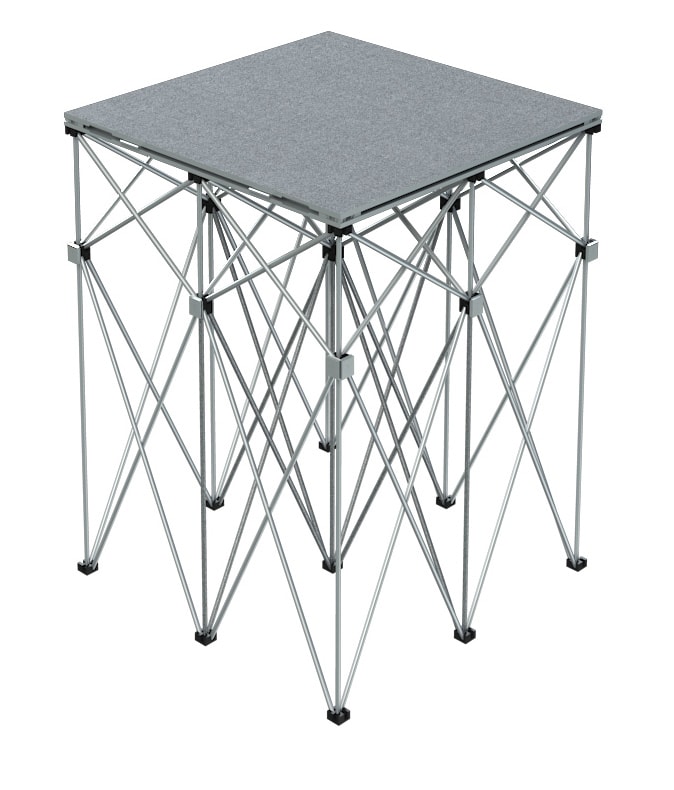 INTELLI STAGE Stage basic set 1x1m height 110cm industrial 送料無料 | Sound ...