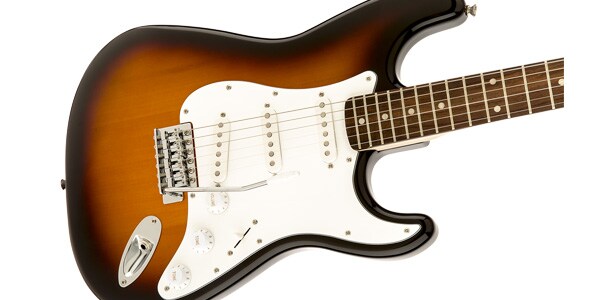 SQUIER ( スクワイヤ ) Affinity Stratocaster, Laurel, Brown Sunburst 送料無料 ...