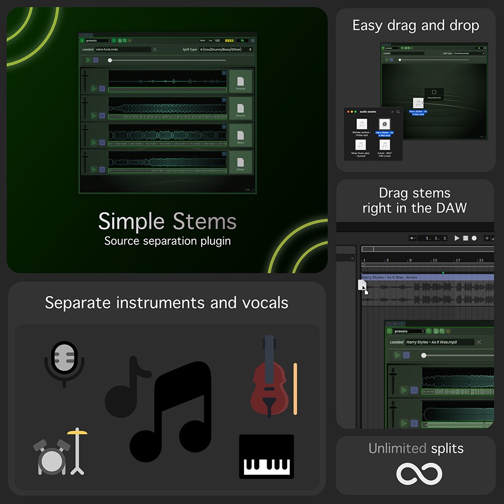 STAGECRAFT SOFTWARE ( ステージクラフトソフトウェア ) Simple Stems 送料無料 | サウンドハウス