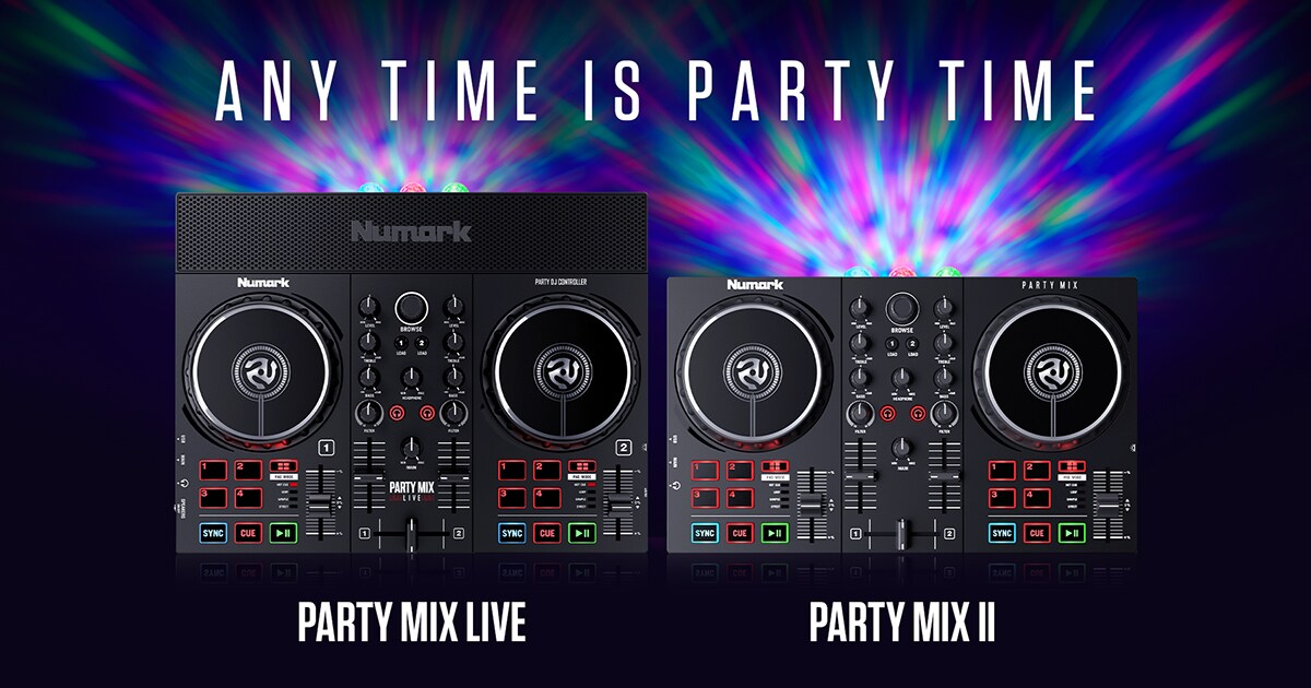 【新製品】LED搭載の低価格PCDJコントローラーNumark / Party Mixシリーズに新モデル登場｜サウンドハウス