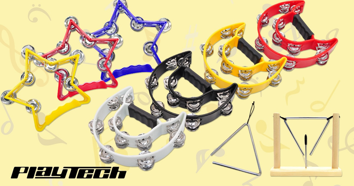 New Triangle & Tambourine from Playtech!｜Sound House