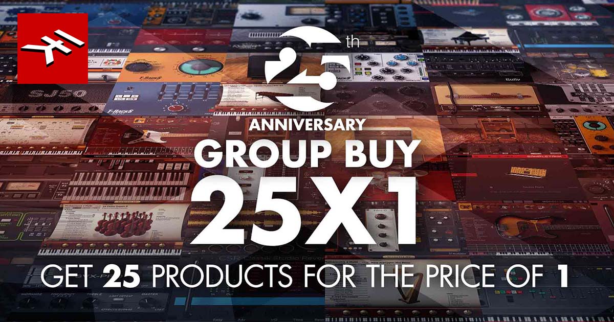 IK MULTIMEDIA's Group Buy promotion with 24 products to give away is ...