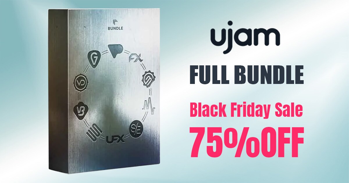 【ブラックフライデー第1弾！】UJAM / FULL BUNDLEセール！｜サウンドハウス