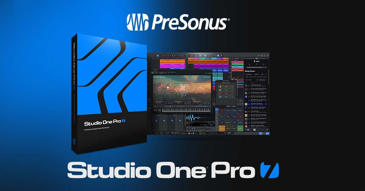 Studio One Pro 7 発売！｜サウンドハウス