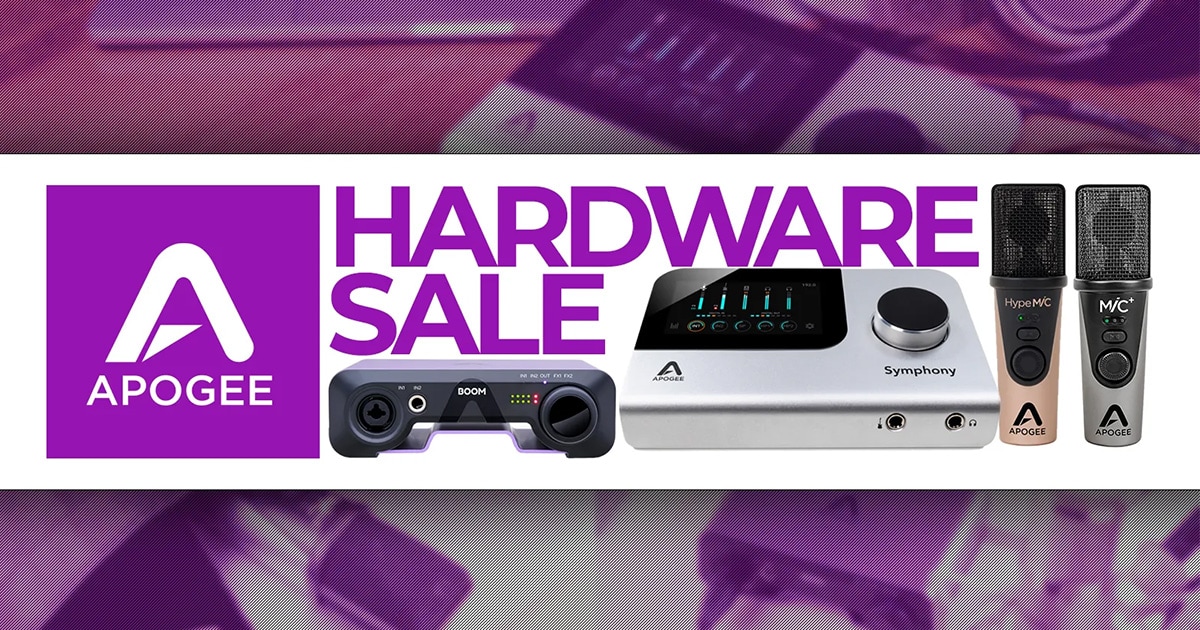 [Early Black Friday] APOGEE Hardware Sale is underway!｜Sound House
