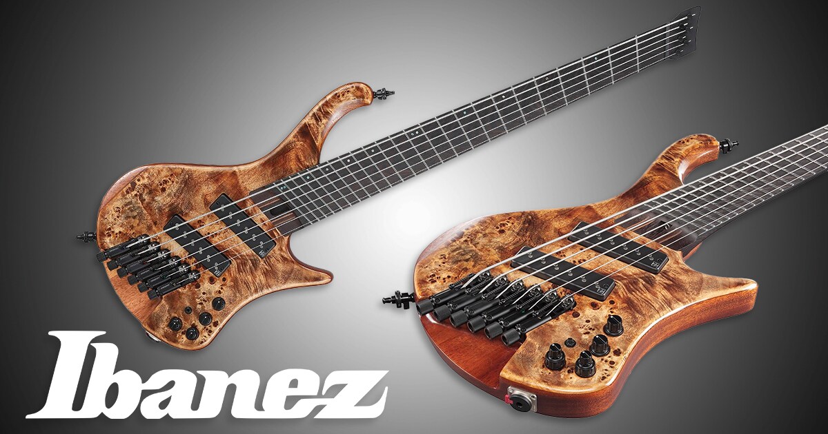 IbanezのEHBシリーズより新色「Antique Brown Stained Low Gloss」登場！｜サウンドハウス