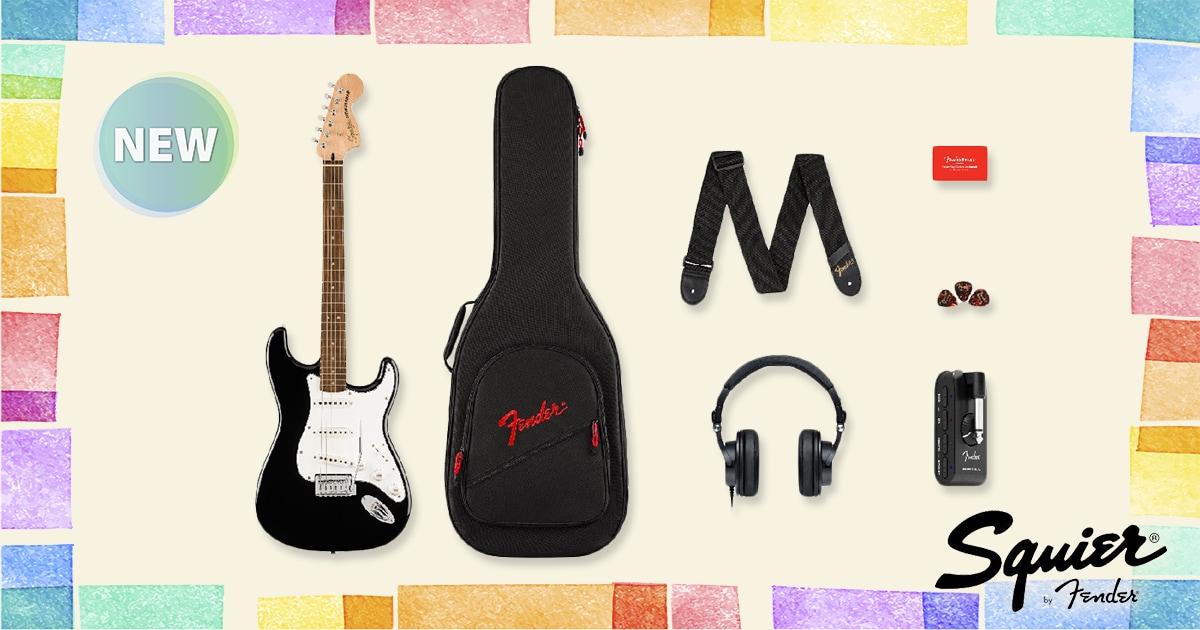 New SQUIER bundle package!｜Sound House