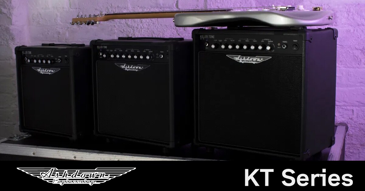 ASHDOWNよりギターコンボアンプ「KTシリーズ」入荷！｜サウンドハウス