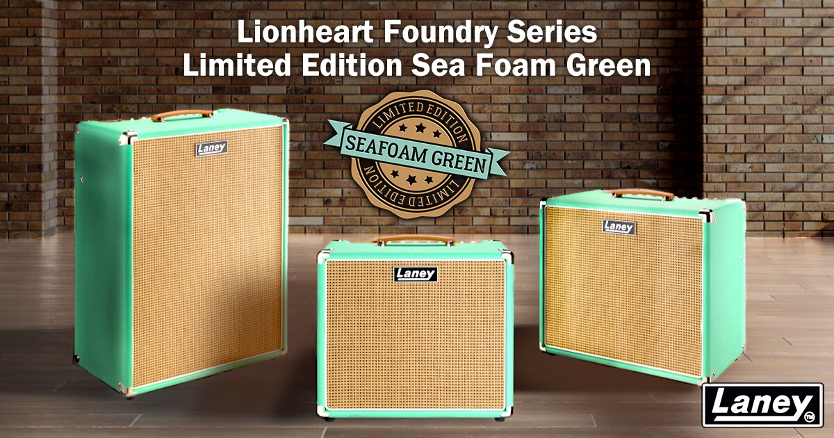 Laney guitar amp “FOUNDRY series” new colors available!｜Sound House