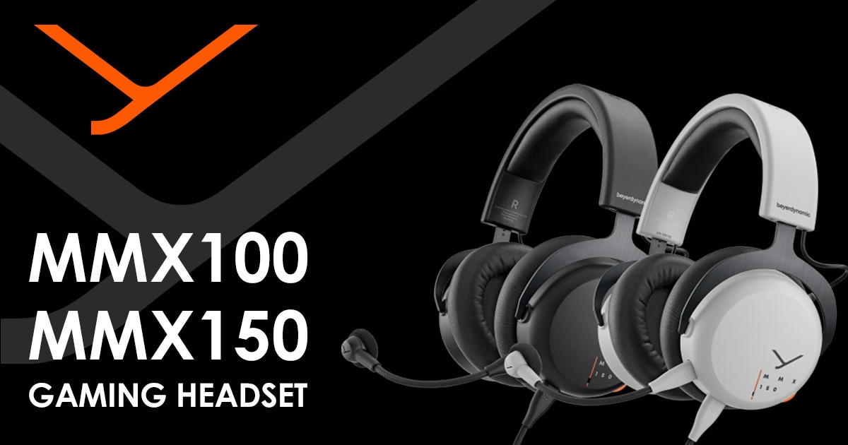 High-quality sound gaming headsets MMX100 and MMX150 are now available ...