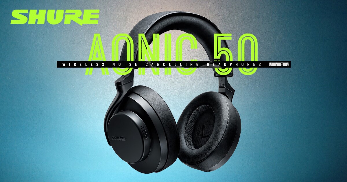 SHURE releases the second generation of its AONIC 50 wireless ...