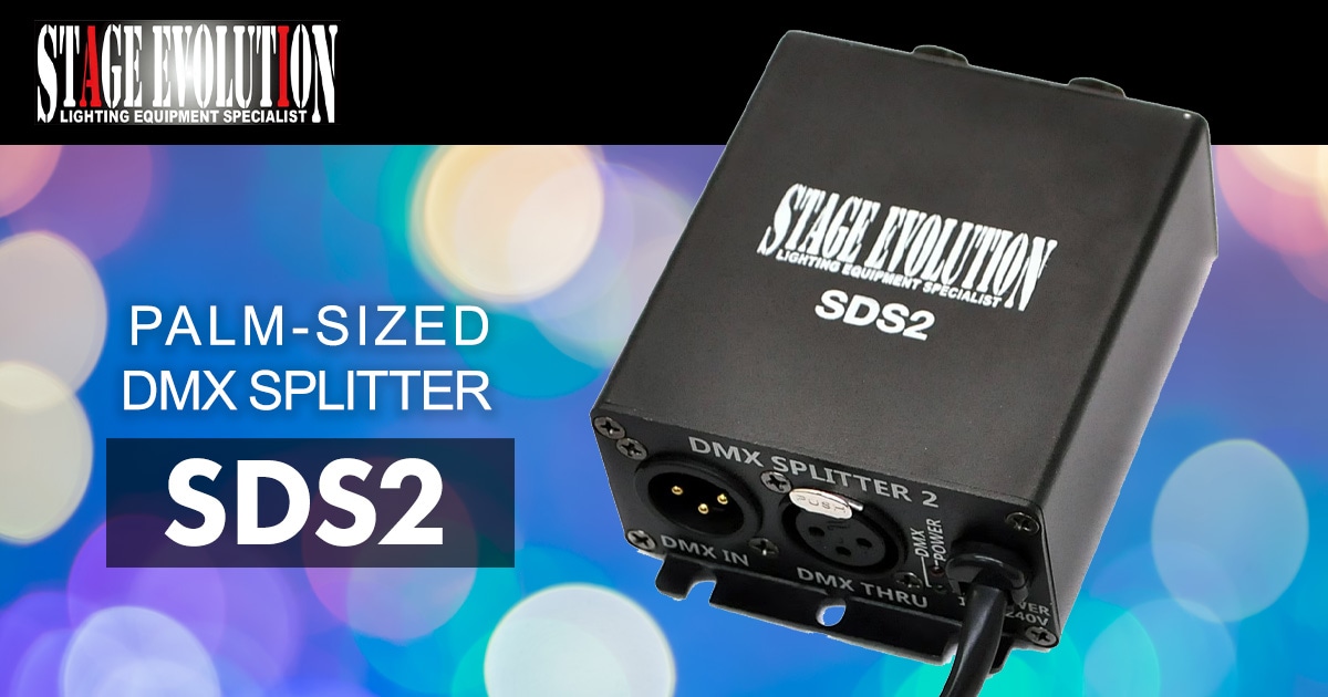 The 2-channel DMX splitter "SDS2" is in stock!｜Sound House